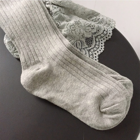 Musifu | Accessories | Womens Thigh High Lace Socks Blue Stockings Nwt ...